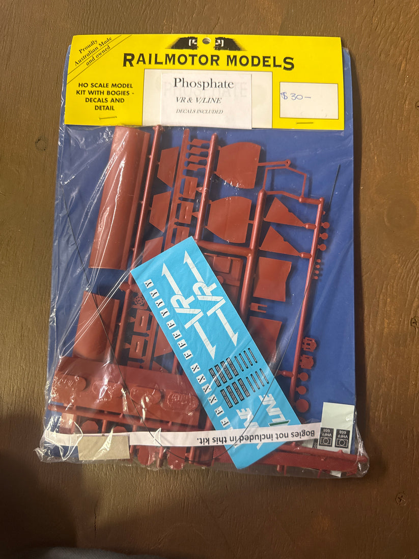 HO Victorian Railways Phosphate Hopper Kit – RailmotorModels