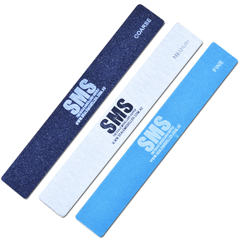SMS Sanding Sticks 3pc Mixed – RailmotorModels